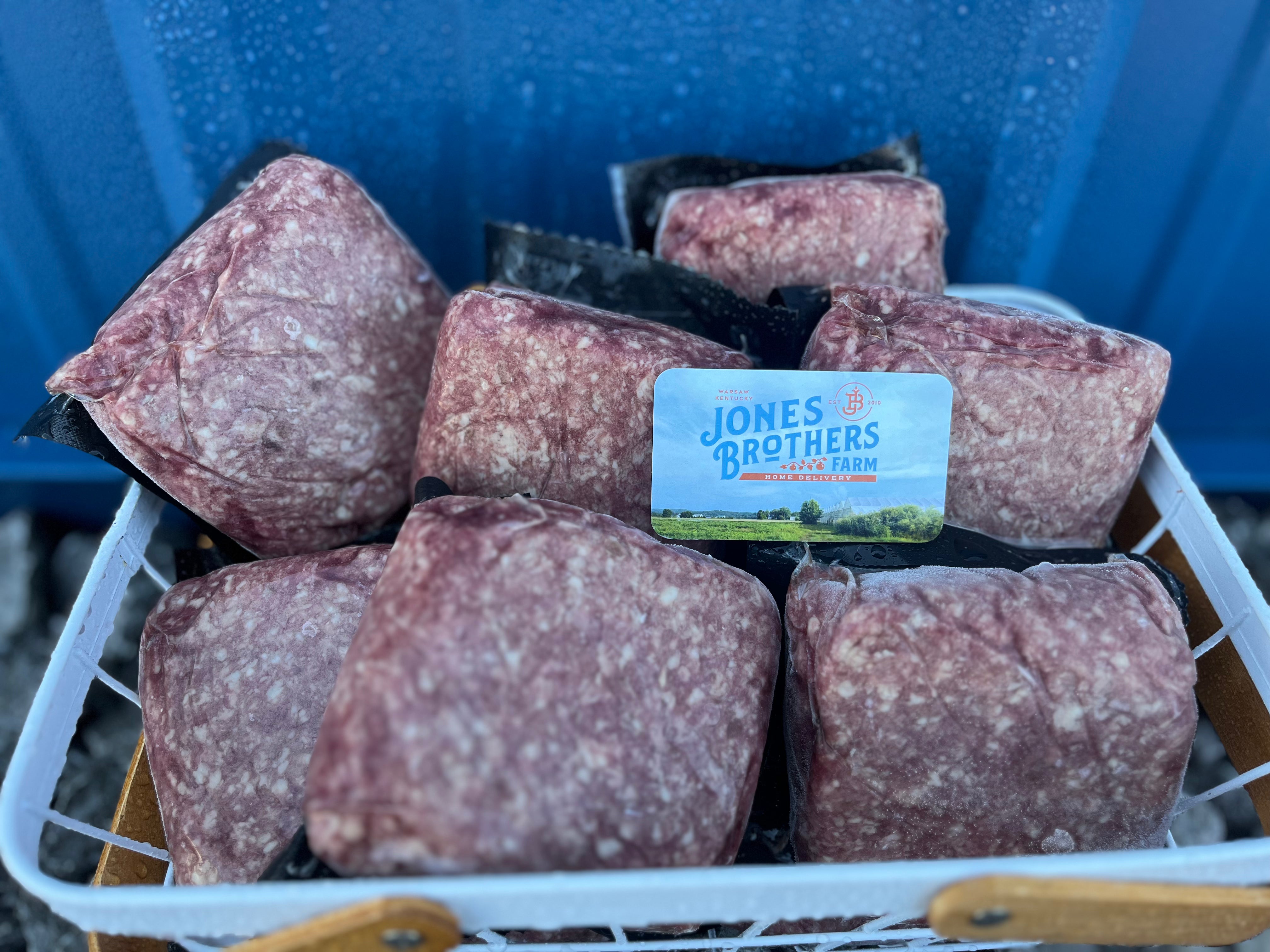 Farm-Fresh Ground Beef Box – Jones Brothers Farms
